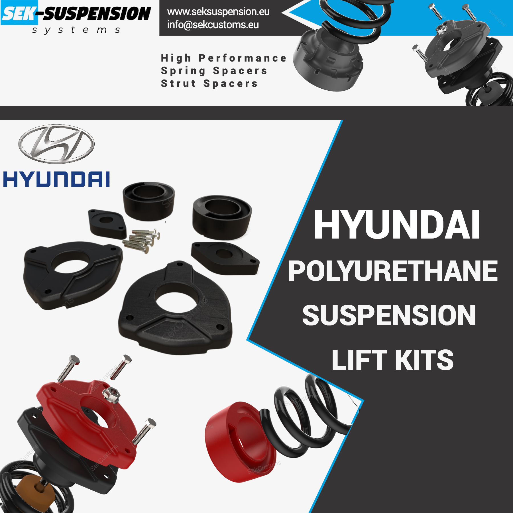 Hyundai Lift Kits for Santa Fe, Tucson, Elantra & More – Tagged ...
