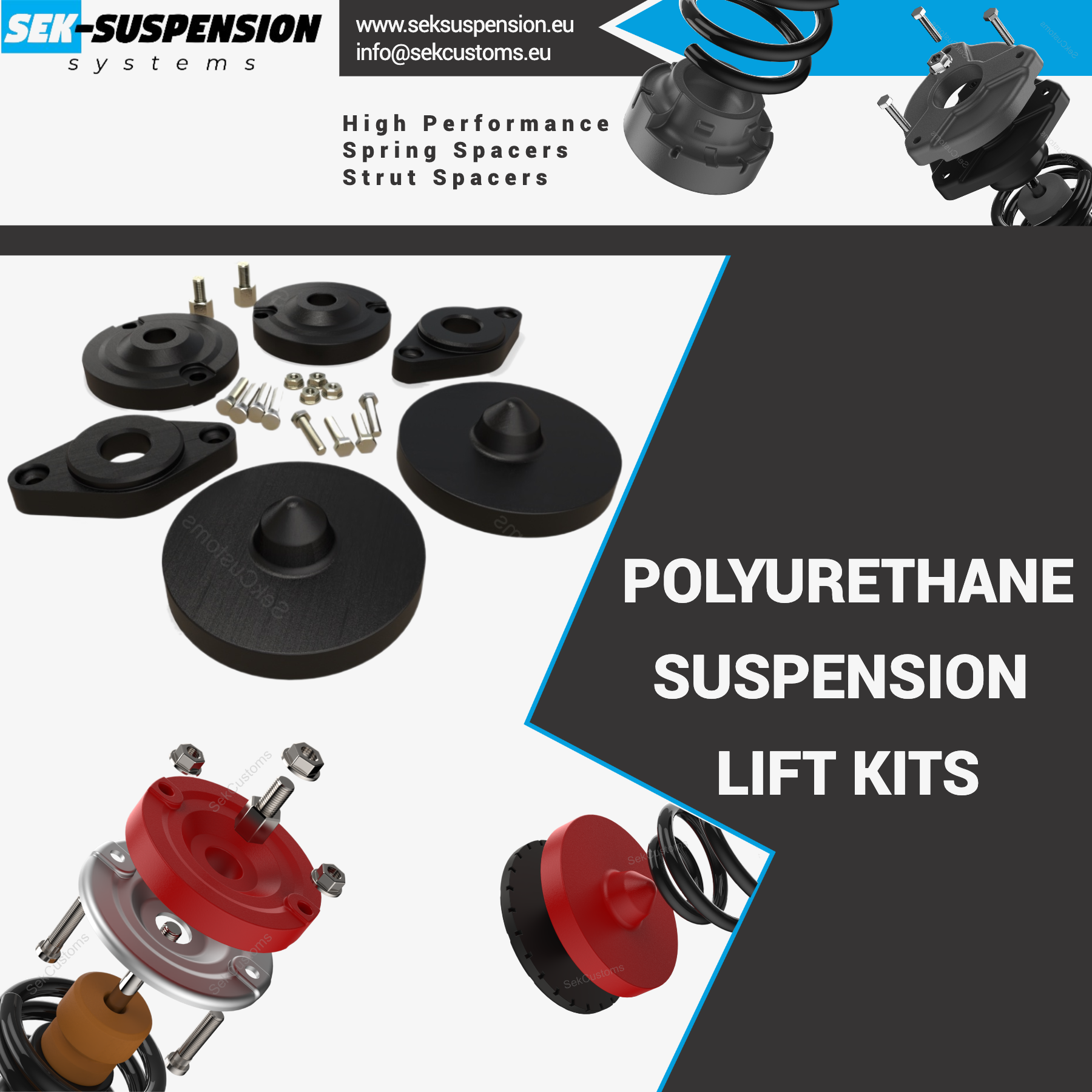 Lift Kits – Affordable Vehicle Lift Kits | Polyurethane Spacers ...
