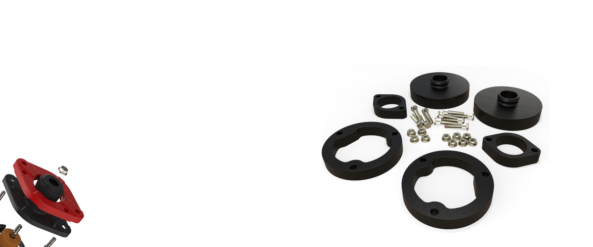 Suspension Lift Kits, Polyurethane Strut Leveling Spacers– SekSuspension