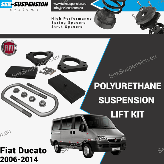 Fiat Ducato Suspension Lift Kit | Vehicle leveling kit.– SekSuspension