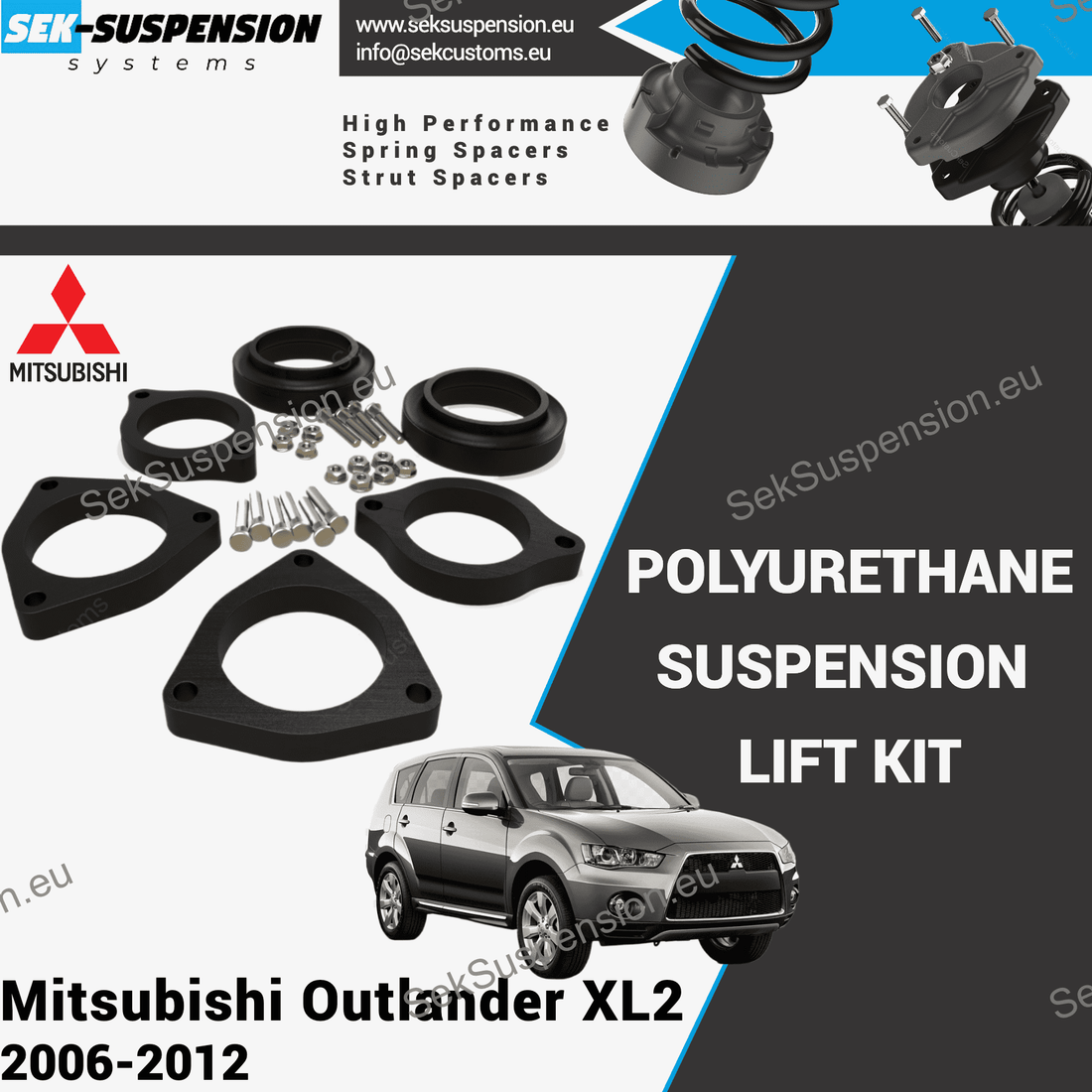Mitsubishi Outlander XL2 Suspension Lift Kit (2WD)– SekSuspension